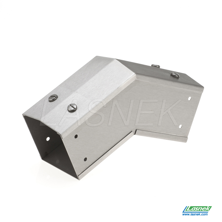 Enclosed Apex Trunking | Elbow - 45° Outside Cover | K44-17-S10_uk | Lasnek