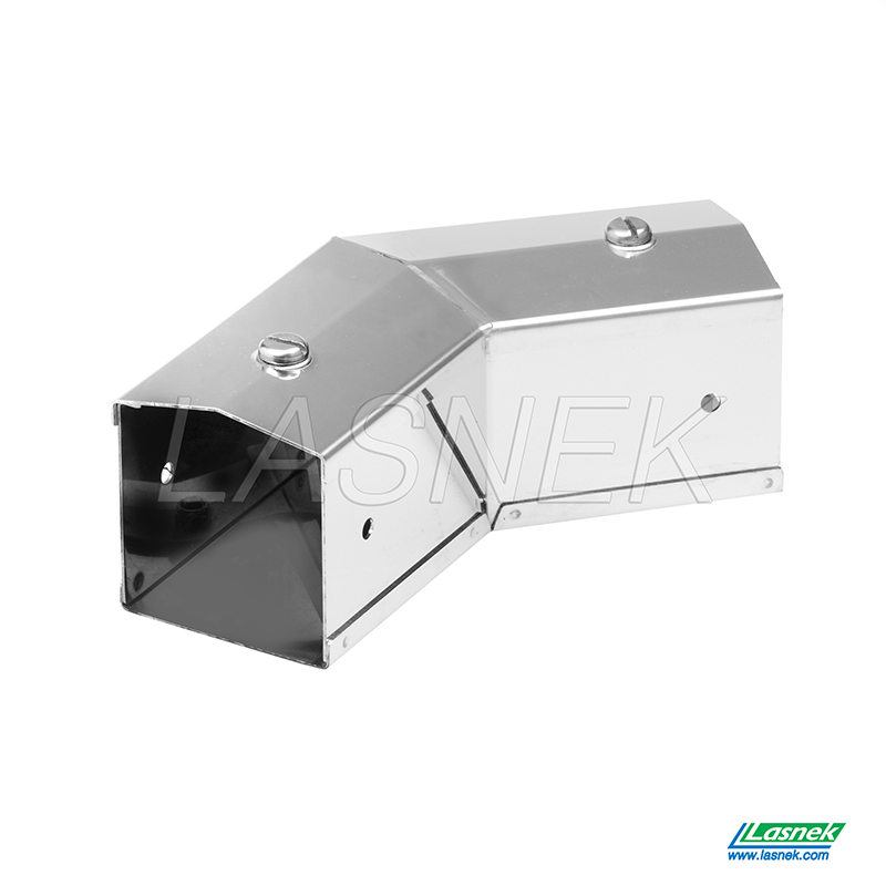Enclosed Apex Trunking | Elbow - 45° Front Cover | M33-18-S10_uk | Lasnek